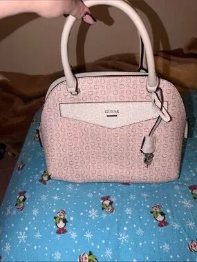 Guess | Bags | Guess Light Pink Dome Satchel | Poshmark